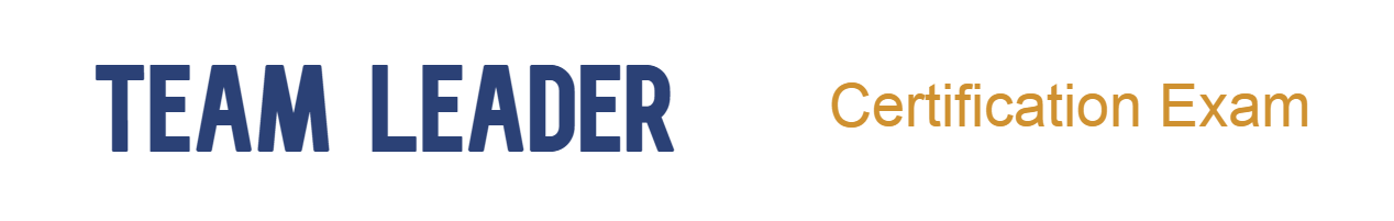 FlexiQuiz - Team Leader Certification